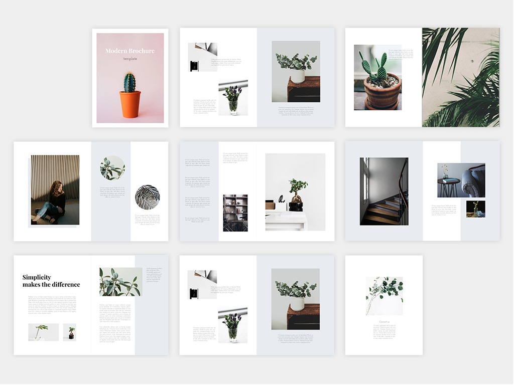Free Adobe InDesign Brochure Template | Artfans Design